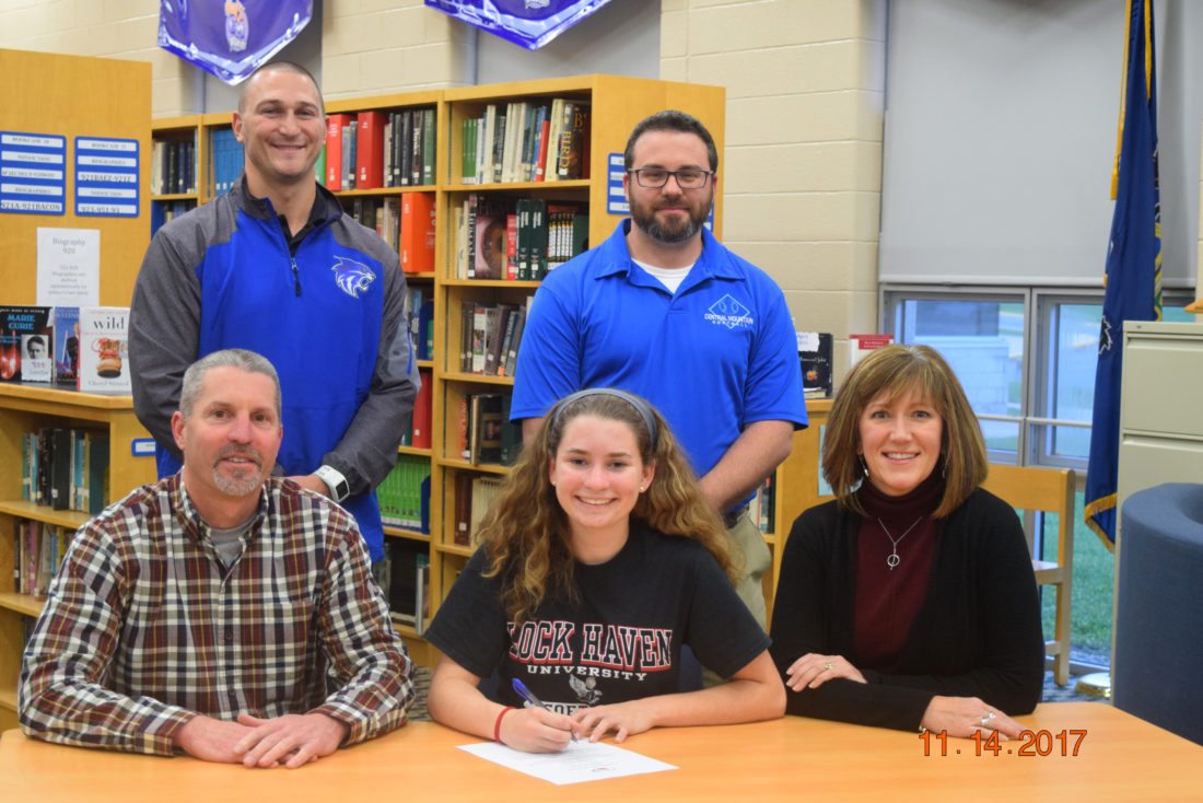 Central Mountain’s Maegan Miller commits to play softball at Lock Haven ...